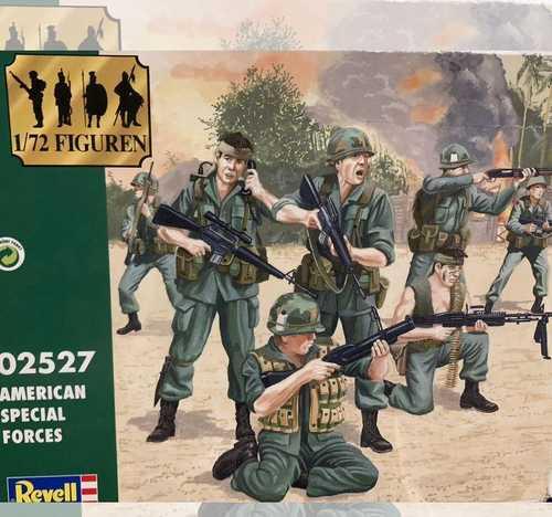 Revell 02527 US Army Troops 1/72