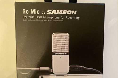 Студийный микрофон samson go mic