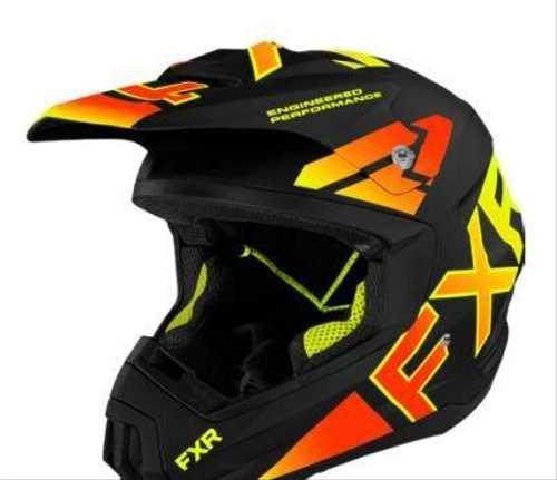 Шлем FXR Torque Team Black/Inferno