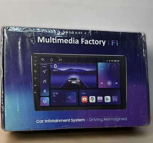 Магнитола Multimedia Factory F1 2/32 гб 10 дюймов