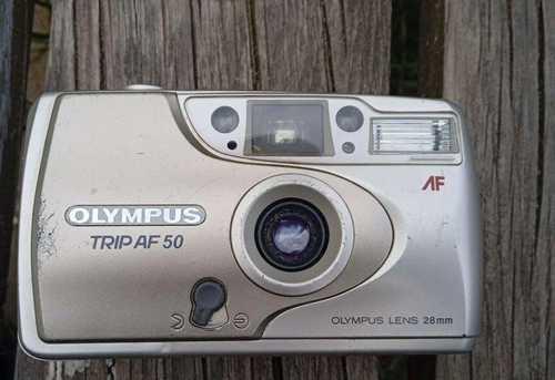 Плёночный фотоаппарат olympus trip AF50