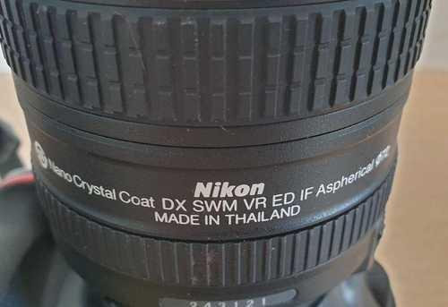 Объектив Nikon AF-S DX Nikkor 16-80 mm 2.8-4E ED V