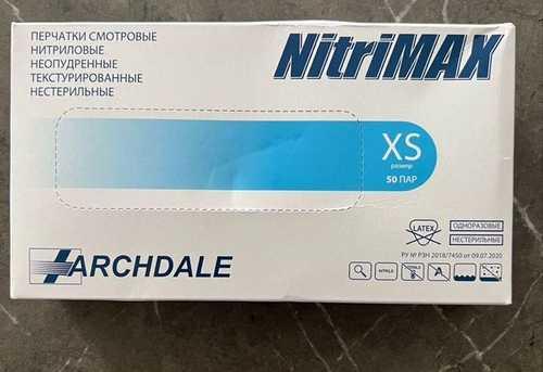 Нитриловые перчатки Nitrimax, XS