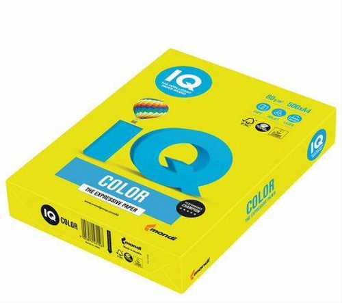 Бумага IQ Color 80 - 160гр/м2 цветная А3, А4