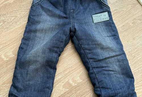 Джинсы детские gloria jeans утеплителем 92-98
