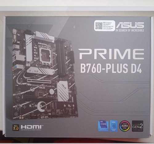 Материнская плата asus prime B760-plus D4