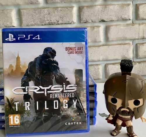 Crysis Remastered Trilogy PS4 Новый диск