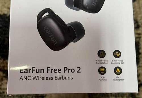 Беспроводные наушники earfun free PRO 2
