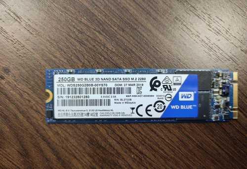 Жесткий диск SSD m2 250 gb