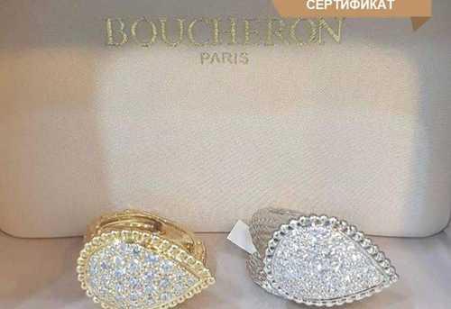 Кольцо Boucheron, золото, бриллианты 1,27 ct