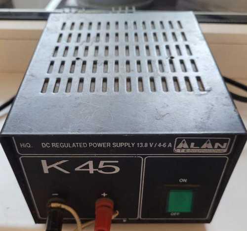 Блок питания Alan k45 13.8v 4-6a