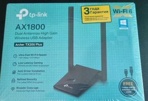Wi-Fi адаптер TP-Link Archer TX20U Plus (Новый)