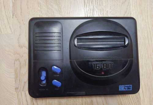 Sega md2, 3 клона, картриджи, геймпады, провода