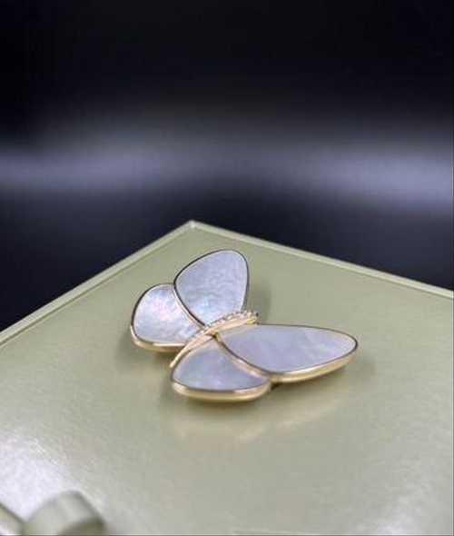 Брошь Van Cleef & Arpels Butterfly Clip vcara64100