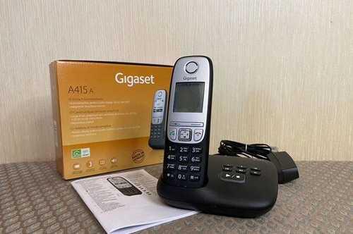 Радиотелефон Gigaset A415A RUS, черный для дома