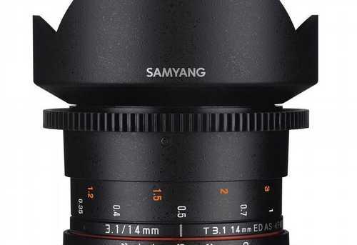 Samyang 14mm T3.1 ED AS IF UMC vdslr II Canon EF