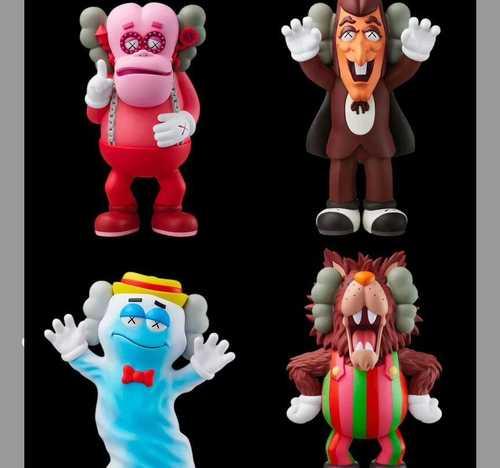 Фигура Kaws Cereal Monsters набор