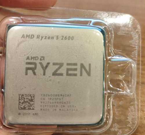 Процессор ryzen 5 2600