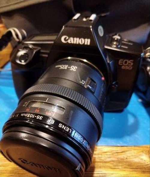 Зеркальный плёночный Canon EOS 650