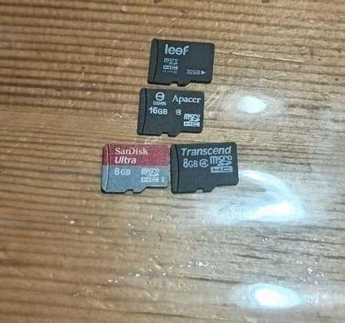 Карта памяти microsd 8gb 16gb 32gb