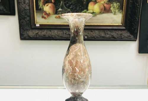 Винтажная ваза из мраморного оникса, Европа
