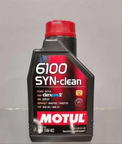 Motul 6100 SYN-clean SAE 5W40 1L / 107941