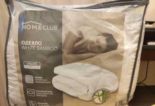 Одеяло home club white 205x140