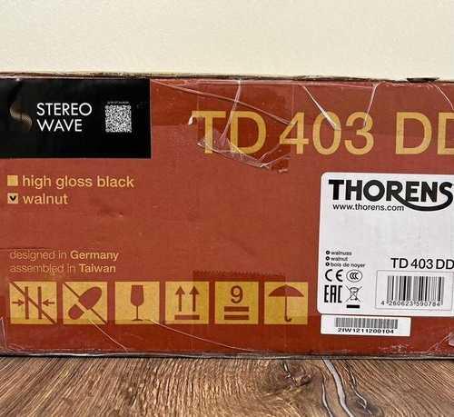 Проигрыватель винила Thorens TD 403 DD