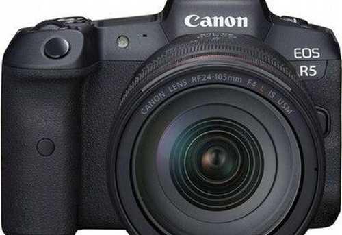 Фотоаппарат Canon EOS R5 Kit RF 24-105/4L IS USM