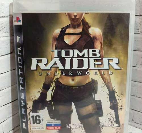 Tomb Raider Underworld Игра PS3 Лара Крофт