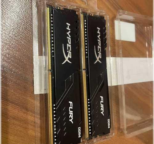 Оперативная память ddr4 hyperx fury 16gb