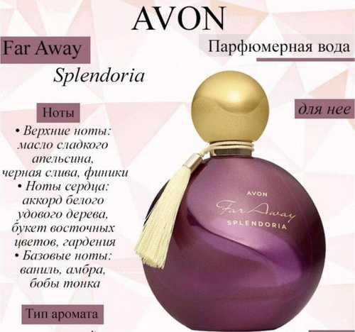 Женская парфюмерная вода от avon