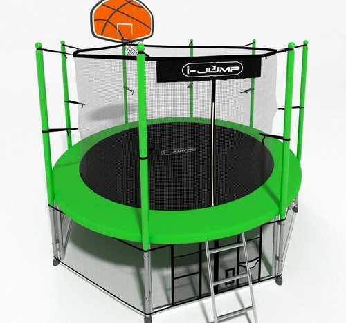Батут I-jump basket 10FT green