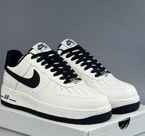 Кроссовки зима Nike Air Force 1 low whiteblack