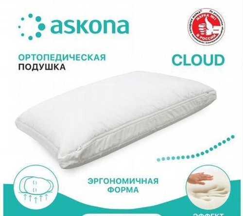 Ортопедическая подушка askona cloud 40x60см