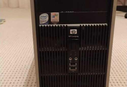 Компьютер системный блок HP Intel Core 2 бу