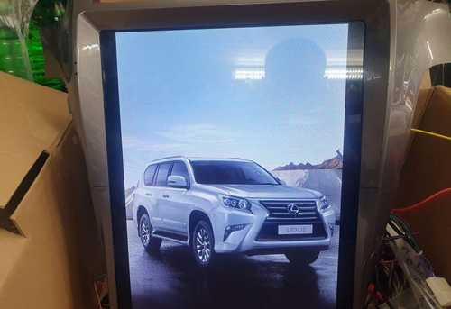 Магнитола в стиле Tesla Lexus GX460