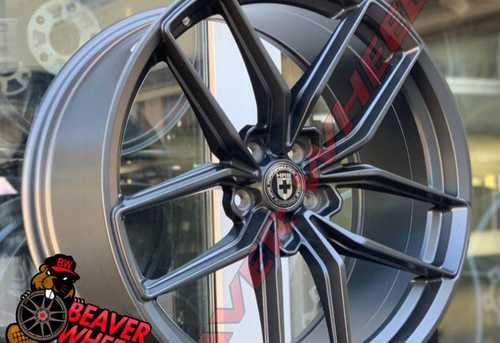 Диски R20 5x108 HRE Matt Gun