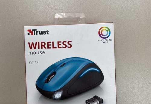 Компактная мышь беспроводная Trust Yvi FX Wireless