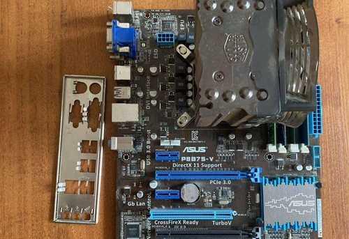 Мат. плата Asus + Core i5-3470 + 8Gb DDR3 + Кулер