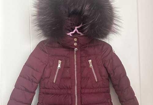 Куртка (пуховик) Moncler зимняя для девочки
