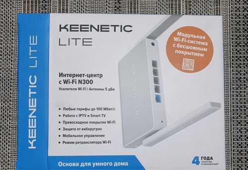 Wi-Fi роутер Keenetic Lite