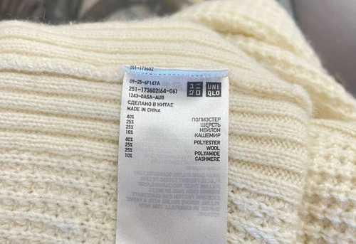 Свитер uniqlo шерсть кашемир