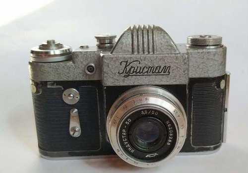 Фотоаппарат Кристалл (ссср, 1962 г.в.)