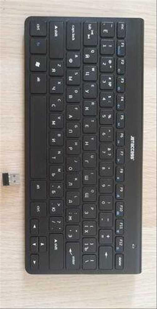 Клавиатура беспроводная jetaccess K9, чёрная