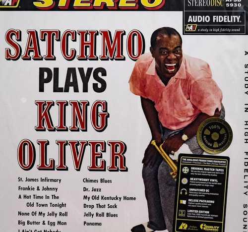 Louis Armstrong - Satchmo Plays King Oliver (Analogue Productions)