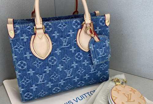 Сумка женская Louis vuitton / LV / Луи Витон деним