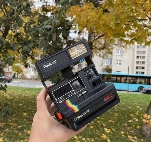 Polaroid supercolor 635cl проверен с кассетой