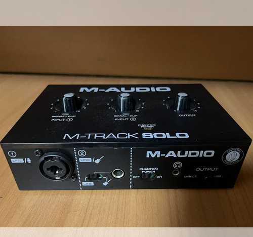 Звуковая карта M-Audio M-Track Solo