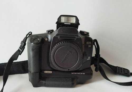 Фотоаппарат canon EOS 30 с батарейным блоком